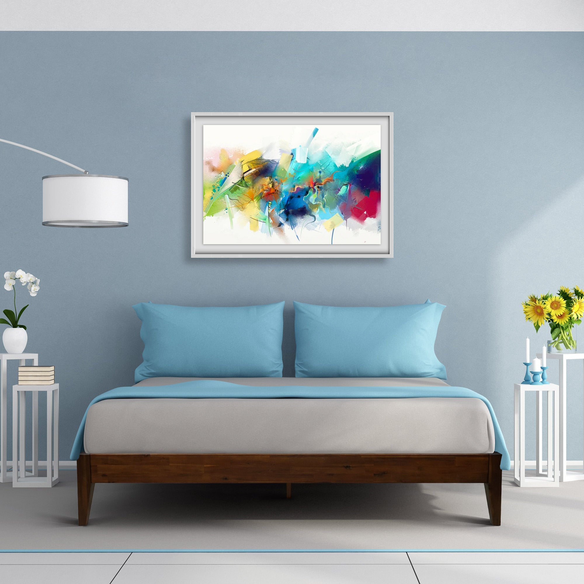 Mervyn Solid Wood Platform Bed – DH International Trading Inc.